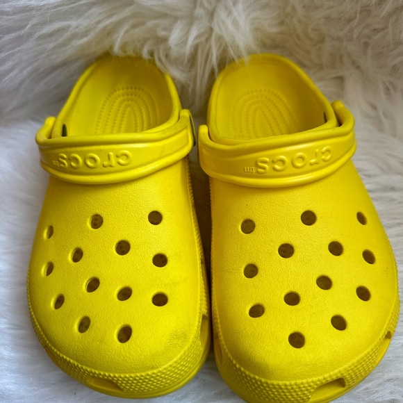 CROCS | Shoes | Yellow Classic Clog Crocs | Poshmark